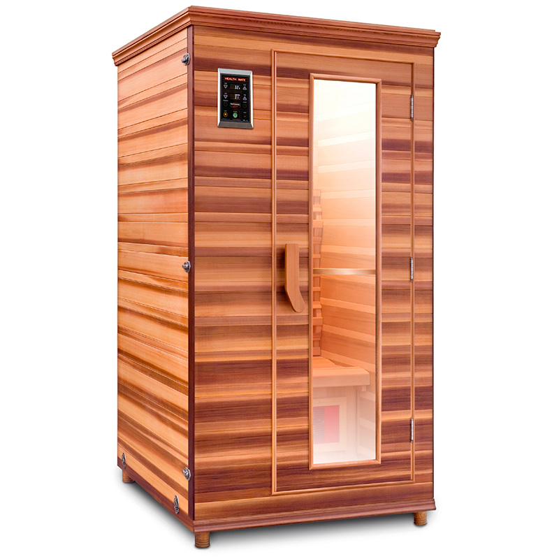 Petite cabine sauna infrarouge 1 place | Health Mate™ NSE-1